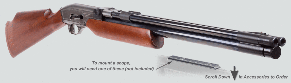 .50 Seneca Double Barrel PCP Air ShotGun