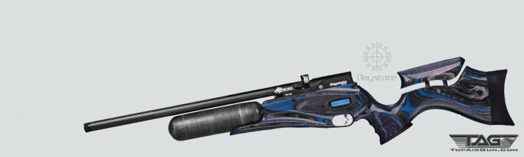 .22 DayState Red Wolf PCP Pellet Rifle Midnight Laminate