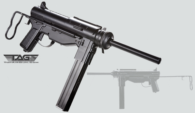 .177 Umarex Legends M3 CO2 BlowBack BB Submachine Grease Gun